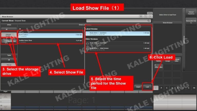 KingKong1024 Console Courseware – KALE LIGHTING