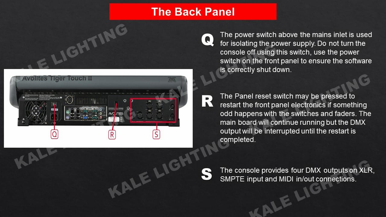 1-2. Tiger Touch Console Introduction – KALE LIGHTING